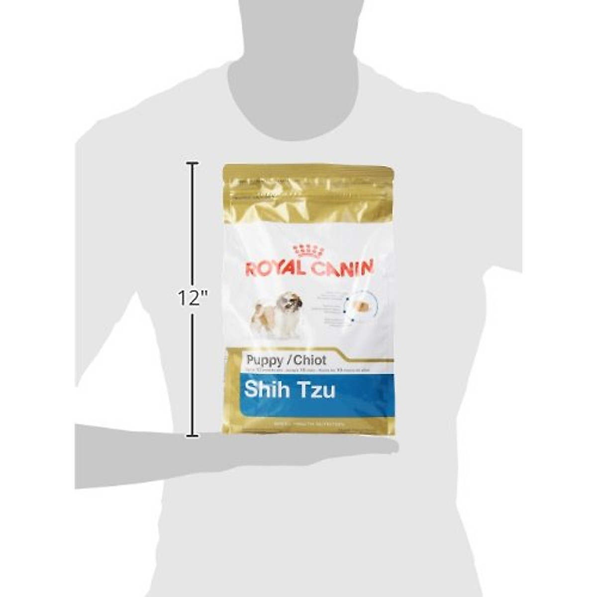 Royal Canin Breed Health Nutrition Shih Tzu Puppy Dry Dog Food, 2.5 lb