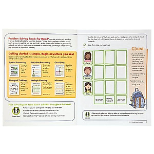 Mead 2nd Grade Problem Solving Workbook, 10 x 8-Inches, 96 Pages (48030)
