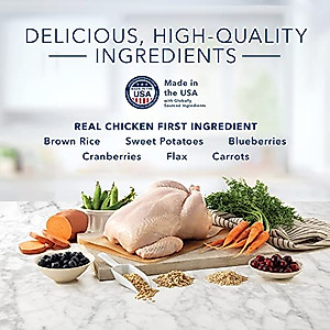 Blue Buffalo Tastefuls Adult 7+ Natural Dry Cat Food, Chicken 7lb bag