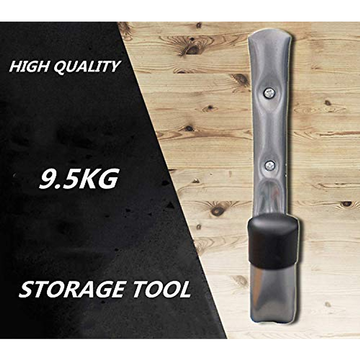 4 PCS Garage Storage Utility Hook Heavy Duty Wall Mounted Storage Hanger Perfect Garage Organizer for Ladders Folding Chairs Surf Boards Fishing Poles Garden Tools Swimming Tools