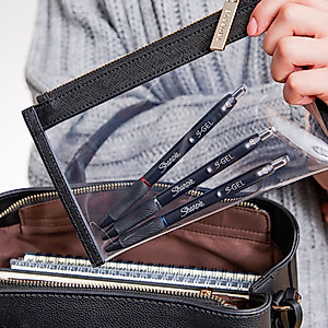 Sharpie S-Gel Retractable Gel Pen, 0.5mm Fine Point, Assorted Ink, 4/Pack