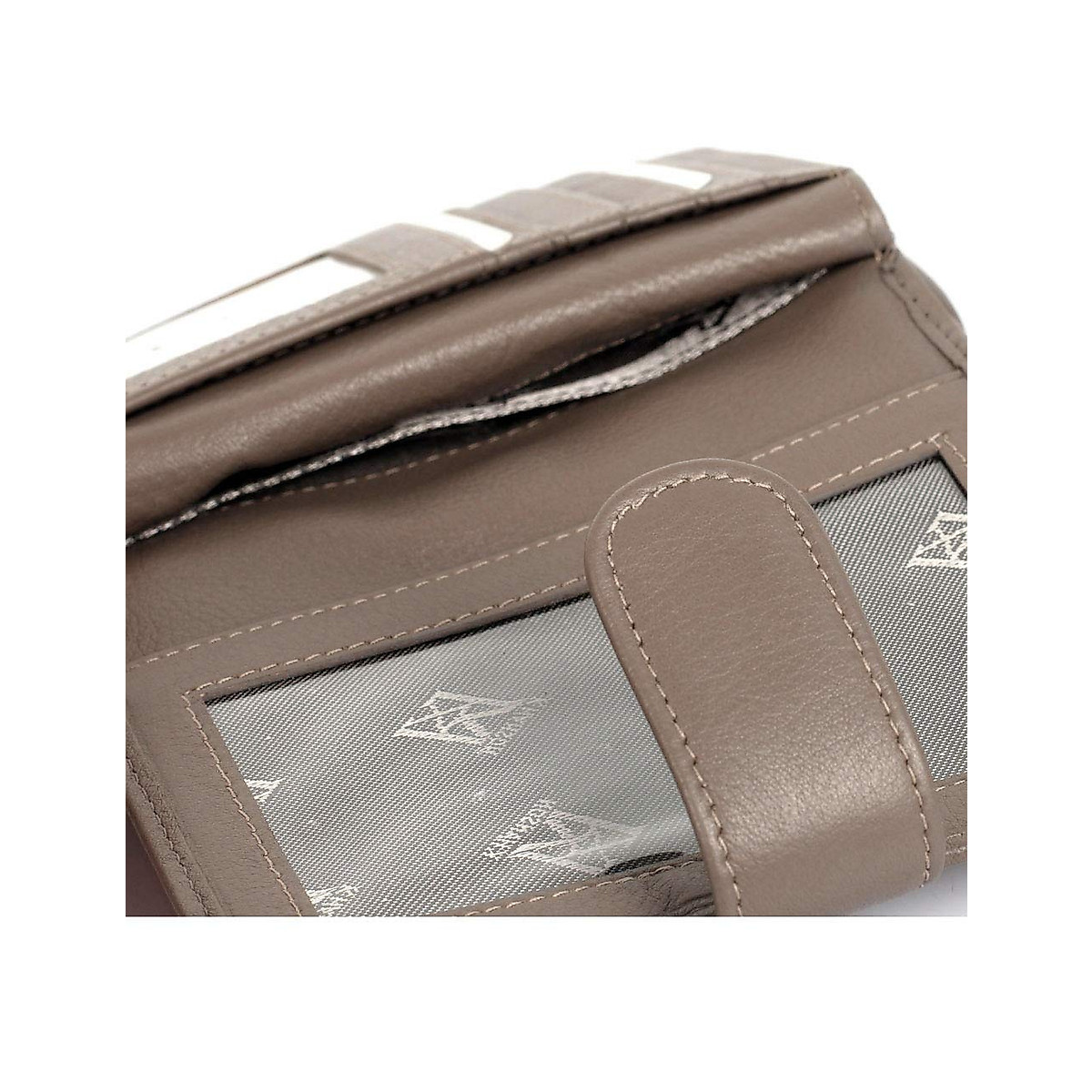 Karla Hanson Women's RFID Blocking Leather Wallet Medium (Black)