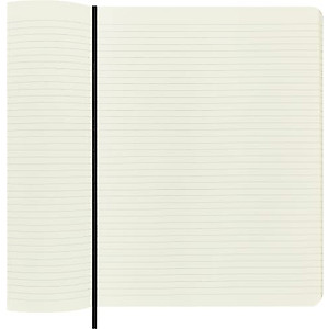 Moleskine Classic Notebook, Soft Cover, XXL (8.5" x 11") Ruled/Lined, Black, 192 Pages