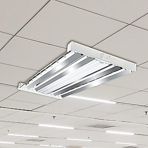 EATON Lighting HBL454T5HORT1 4' 4 Lamp T5 HBL Fixture