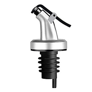 5PCS Oil Sprayer, Drip Wine Pourers Liquor Dispenser, Leak-proof Nozzle ABS Lock Sauce Boat Bottle Stopper Of Kitchen Bar BBQ Tool