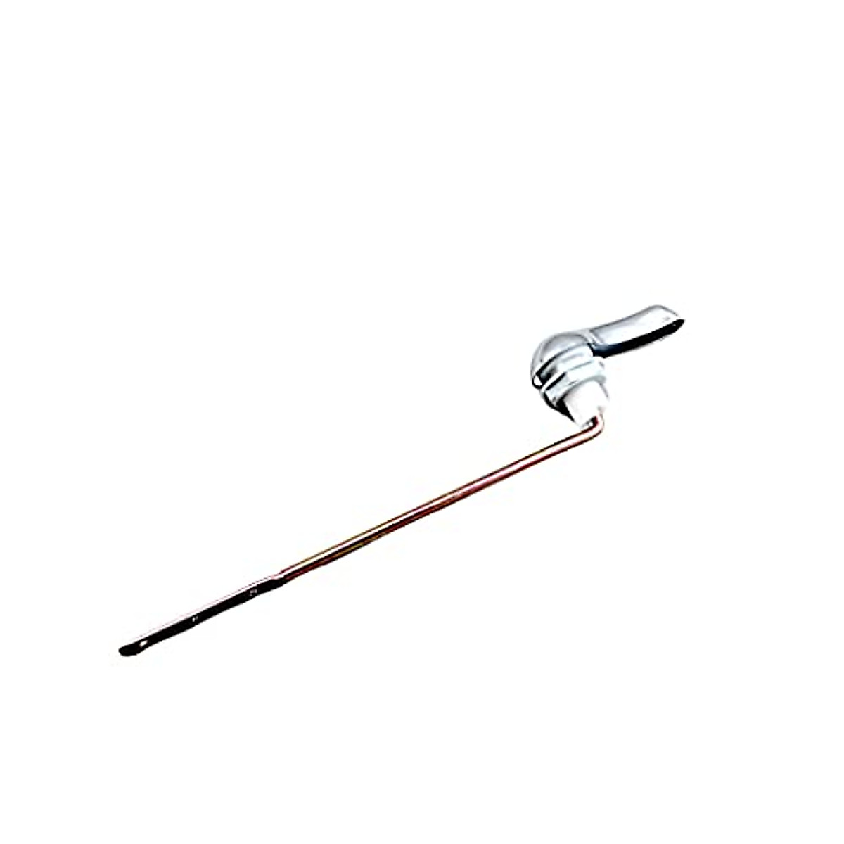 Dependable Universal Toilet Tank Flush Lever, Chrome Finish Toilet Handle Fits Most Toilets