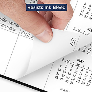 2024 AT-A-GLANCE® Move-A-Page Monthly Planner, 8-3/4" x 11", Black, January to December 2024, 70260E05