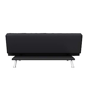 Serta Nelson Convertible Sofa Bed, Black