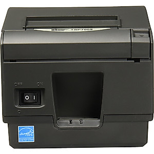 Star Micronics TSP743IIU USB Thermal Receipt Printer with Auto-cutter - Gray