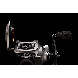 13 FISHING - Inception Slide Baitcast Reel - 8.1:1 Gear Ratio - Left Hand Retrieve (Fresh+Salt) - INSLD2-8.1-LH, Gray