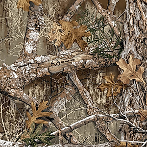 Realtree Men's Essential Camo Lightweight Performance Short Sleeve Shirt (RT Edge, Large)