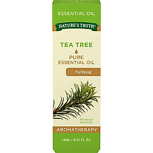 Nature's Truth Aromatherapy 100% Pure Essential Oil, Tea Tree, 0.5 Fl Oz