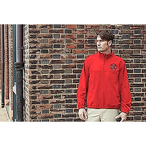 Propper 1/4 Zip Soft Shell Job Shirt, Red, Extra Large Regular