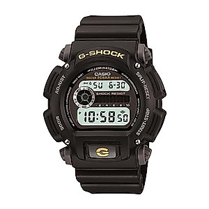 Casio - Mens Blk Digital G-Shock Watch (DW9052-1BCG)