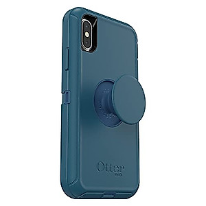 OTTERBOX OTTER + POP DEFENDER SERIES Case for iPhone Xs & iPhone X - Synthetic Rubber, Kickstand, WINTER SHADE