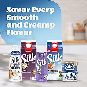 Silk Shelf-Stable Soy Milk Singles, Very Vanilla, Dairy-Free, Vegan, Non-GMO Project Verified, 8 oz., 6 Pack