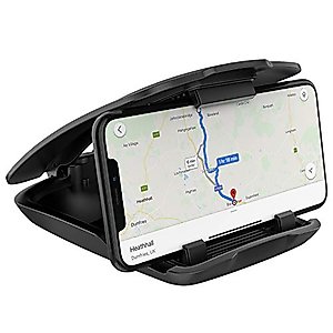 WixGear Car Phone Mount, Dashboard Cell Phone Holder, Dash Mount Cell Phone Holder for Smartphone, Mobile Phone Car Mat Pad for Samsung, Galaxy, Nokia Smartphone, Google and Note