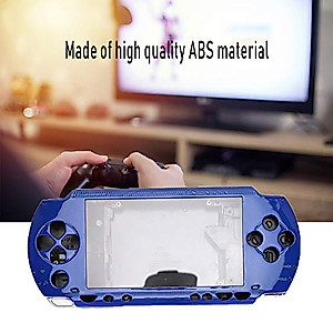 01 02 015 Console Case, Simple and Compact Game Console Replacement Shell with Screwdriver for Game Accessories(Blue)