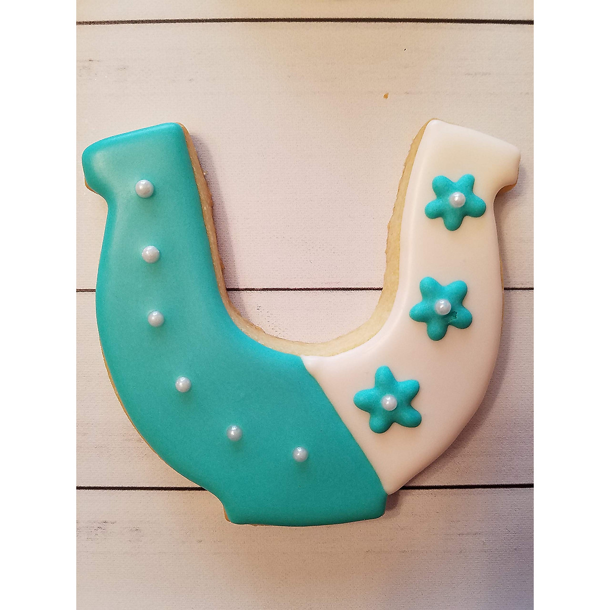 Lucky Horseshoe Cookie Cutter, 4.25" Made in USA by Ann Clark