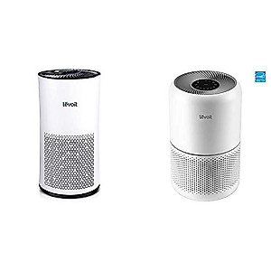 LEVOIT Air Purifier for Home Large Room with H13 True HEPA Filter & Air Purifier for Home Allergies Pets Hair Smokers in Bedroom, H13 True HEPA Air Purifiers Filter, for Large Room, Core 300, White