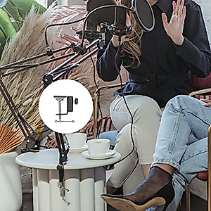 Generic Tablet Kickstand C Clamp Automotive Heavy Duty c Clamps Woodworking G Clamps Metal c clamp Wood Clamps: Welding Microphone Desk Mount