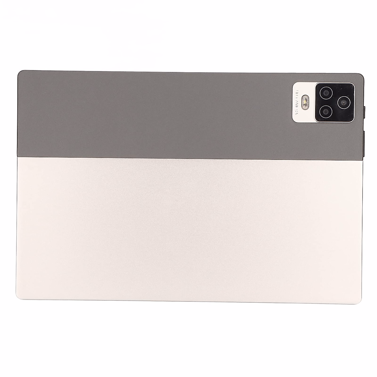 Heayzoki 10 Inch Tablet, Quad Core Processor 128GB 4G Calling Tablet PC, IPS HD Screen, Lasting Battery, 8MP 20 MP Camera, Silver Grey