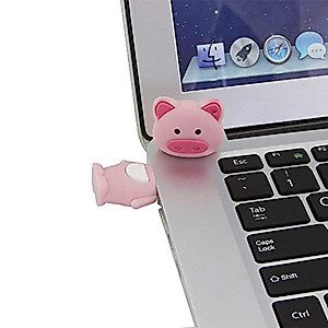 Aneew 16GB Pendrive Cute Pink Pig Animal Model USB Flash Drive Memory Stick U Disk Thumb Gift