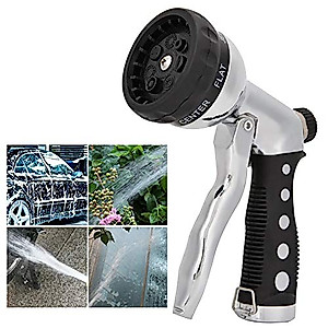 Water Gun Hose Nozzle Garden Hose Sprayer High Pressure Garden Yard Sprayer Car Washing Tool