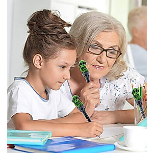 Planet Pens Alien DJ Novelty Pen - Fun and Unique Kids and Adults Ballpoint Pen, Cute Science Fiction Space Writing Pen Instrument For School & Office Desk Decor