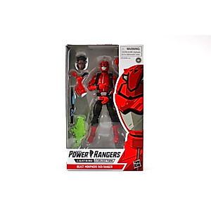 Power Rangers Lightning Collection 6" Beast Morphers Red Ranger Collectible Action Figure Toy with Accessories