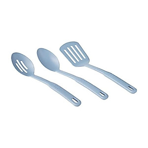 12pc Ceramic Cookware Set, Cookware Pots and Pans Set, PFAS-Free, Dishwasher Safe, Blue Linen