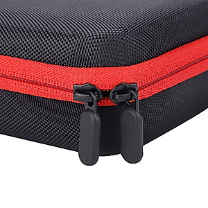 Lwuey Diamond Painting Storage Containers, 30 Slot Diamonds Storages Case Portable Paintings Organizer Shockproof Art Store Cases Box for DIY Diamond Arts Craft Jewelry Bead Rhinestones Organizer(Red)