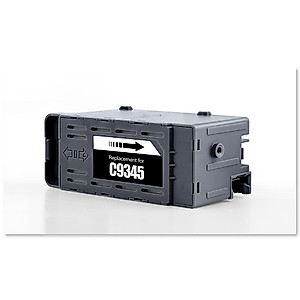 C9345 Maintenance Tank with Chip for Printer ET-5800 16600 L15150 15160 WF7820 ST-C8000 L8168 L8188, Black