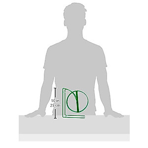 Living World Deluxe Exercise Wheel, Hamster and Small Animal Wheel, Green