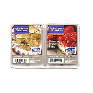 Better Homes & Gardens Strawberry Pretzel Bars & Key Lime Cheesecake - 2 Pack Dessert Collection