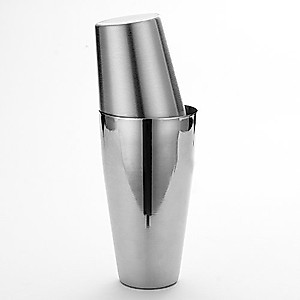 Boston Shaker by QLL, Professional Stainless Steel Cocktail Shaker Set, including 20oz Unweighted & 28oz Weighted Shaker Tins