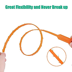 ARCTIC EAGLE Drain Snake Hair Drain Clog Remover - 3 Pack Shower Snake Sink Unclogger Tool with Exquisite Packaging