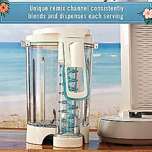 Margaritaville Bali Frozen Margaritas, Daiquiris, Coladas & Smoothies Machine with Self-Dispensing Lever and Mixes and Serves Party-Batch Size, 60 oz. Jar
