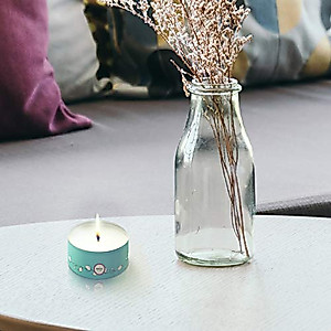 Mrs. Meyer's Clean Day's Tin and Glass Candle Bundle - Lavender Scented Soy Aromatherapy Candle (2 Count), Basil Scented Tin Candle (3 Candles Total)