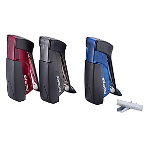 Paper Pro Compact Classic No Effort, One Finger, 80% Easier Staplers - Great for Carpal Tunnel and Arthritis, Assorted (3054)