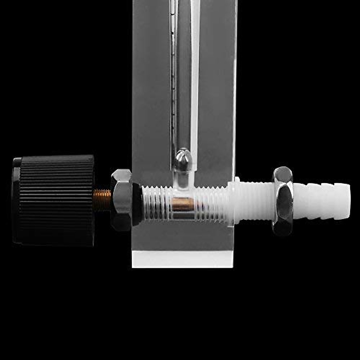 Gas Flowmeter, LZQ-7 Flowmeter 2-20LPM Flow Meter with Control Valve for Oxygen Air Gas