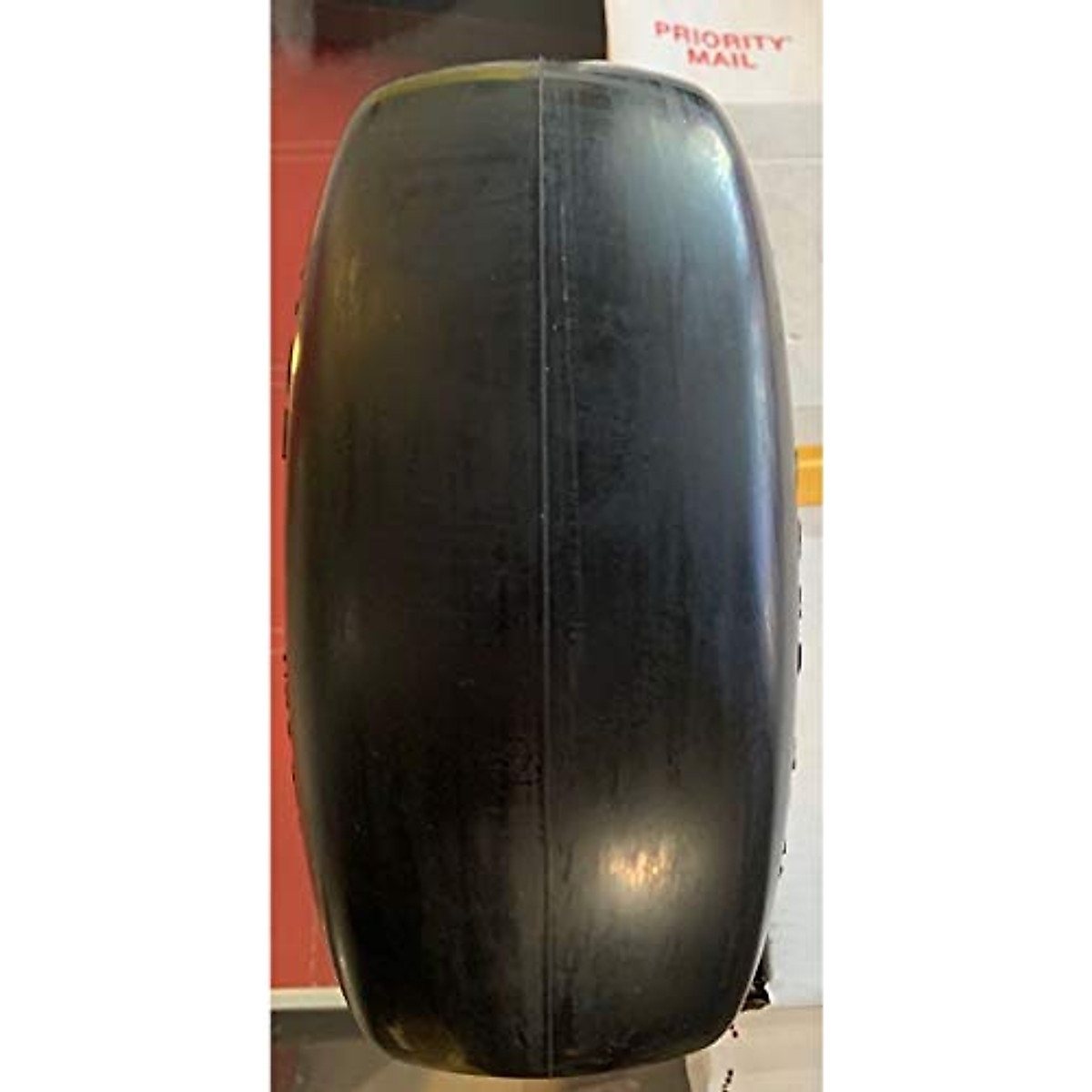 HORSESHOE New 13x5.00-6 Flat Free Smooth Tire w/Steel Wheel for Residential Riding Lawn Mower (Deck 36"-46") Garden Tractor -hub Length 3.25"-5.9" - Bore ID 5/8" 135006 (2)