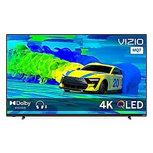 VIZIO 70-Inch M-Series 4K QLED HDR Smart TV w/Voice Remote, Dolby Vision, HDR10+, Alexa Compatibility, M70Q7-J03, 2022 Model