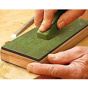 Sharp Pebble Premium Leather Strop for Knife Sharpening with Polishing Compound - Sharpening Strop for Knives, Straight Razor, Chisels - with eBook Guide