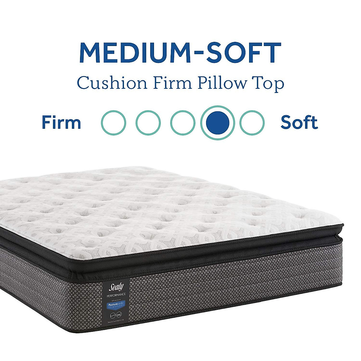 Sealy Response Performance 14-Inch Cushion Firm Pillow Top Mattress, California King