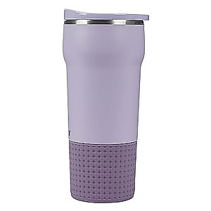 Pelican Hydration Pelican Cascade™ 22 oz Vacuum Insulated Tumbler - Recycled Stainless Steel Double Wall Travel with Dual Lid, Powder Coated Insulated Coffee Mug For Hot Cold Drinks, Lilac