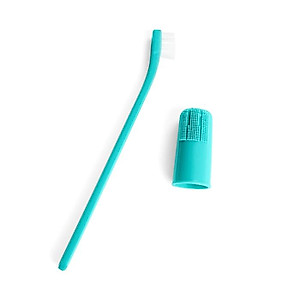 Well & Good Cat Dental Health Kit with Chicken Flavored Toothpaste 2.5 oz.