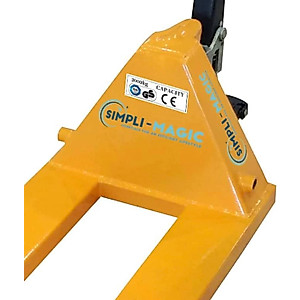 Pallet Jack, 6,000 LB Capacity,27" x 48" Pallet Truck
