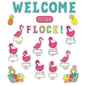 Schoolgirl Style - Simply Stylish Tropical | Welcome to the Flock Bulletin Board Set, 54 Pieces