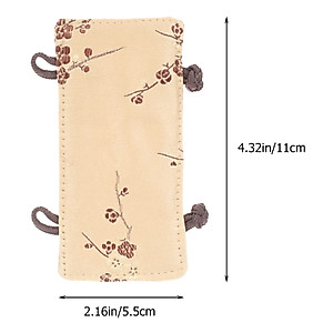 Pan Handle Covers Tea Kettle Handle Cover Tea Pot Hot Handle Cover Sleeve Vintage Cloth Pot Pan Grip Handle Holder Sleeves Mitt Glove for Home Kitchen B